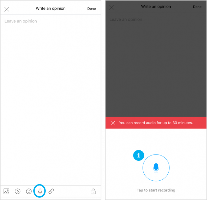 [Learner] Voice Recording feature added